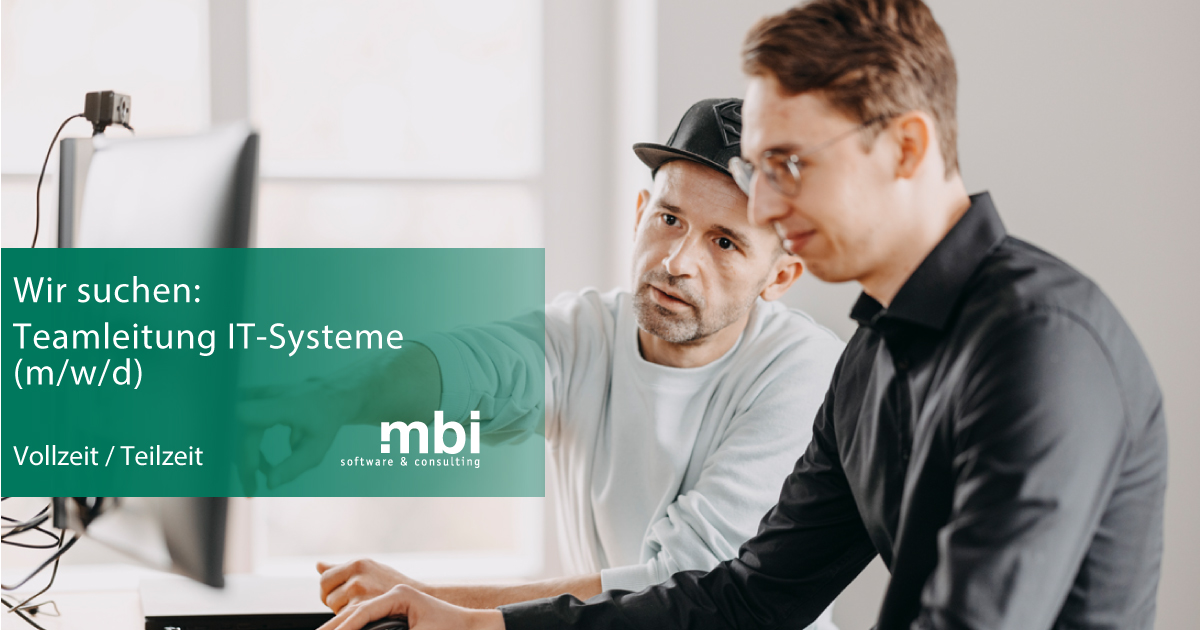 Team Leader IT Systems (m/f/d)